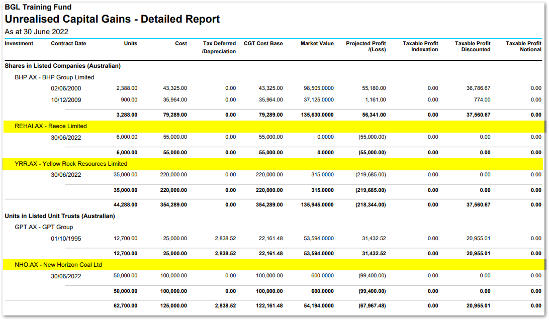 How to record Managed Investments when entering in Opening Balances ...
