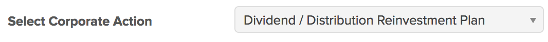 Distribution Re-investment (Corporate Actions Notifications) – Simple ...