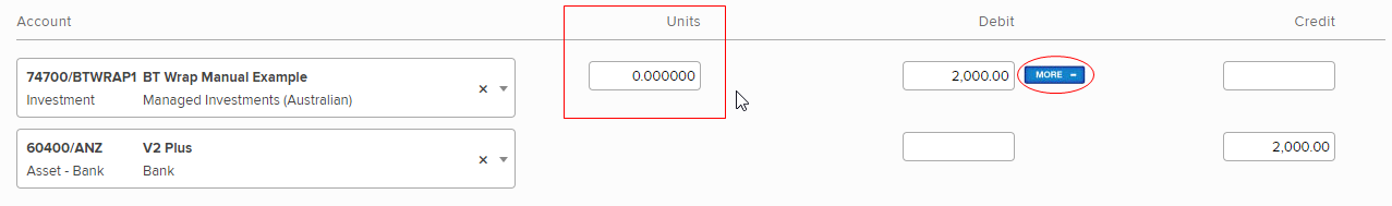 Processing Multiple Investments using a Single Investment account ...