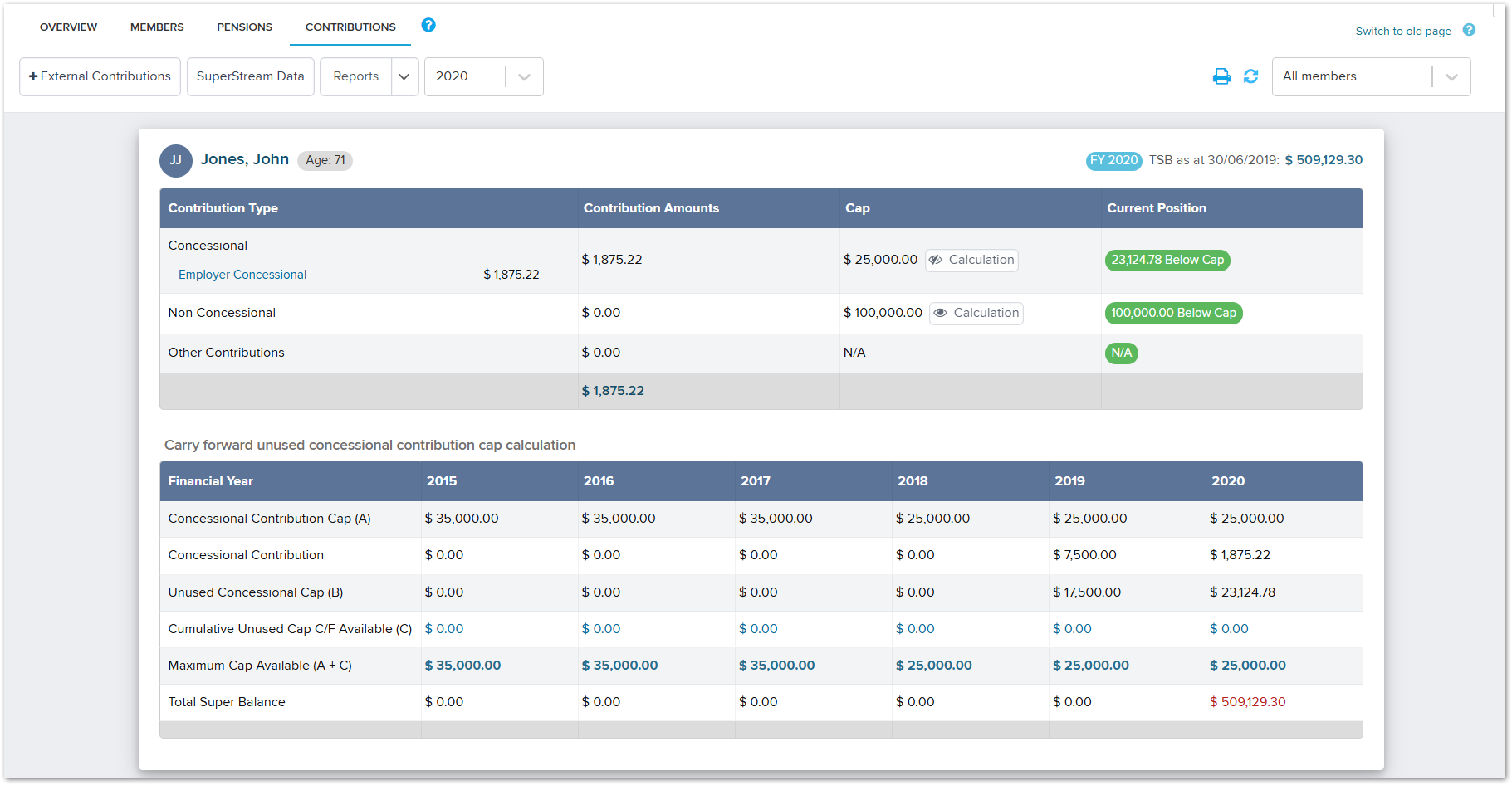 Member Dashboard – Simple Fund 360 Knowledge Centre