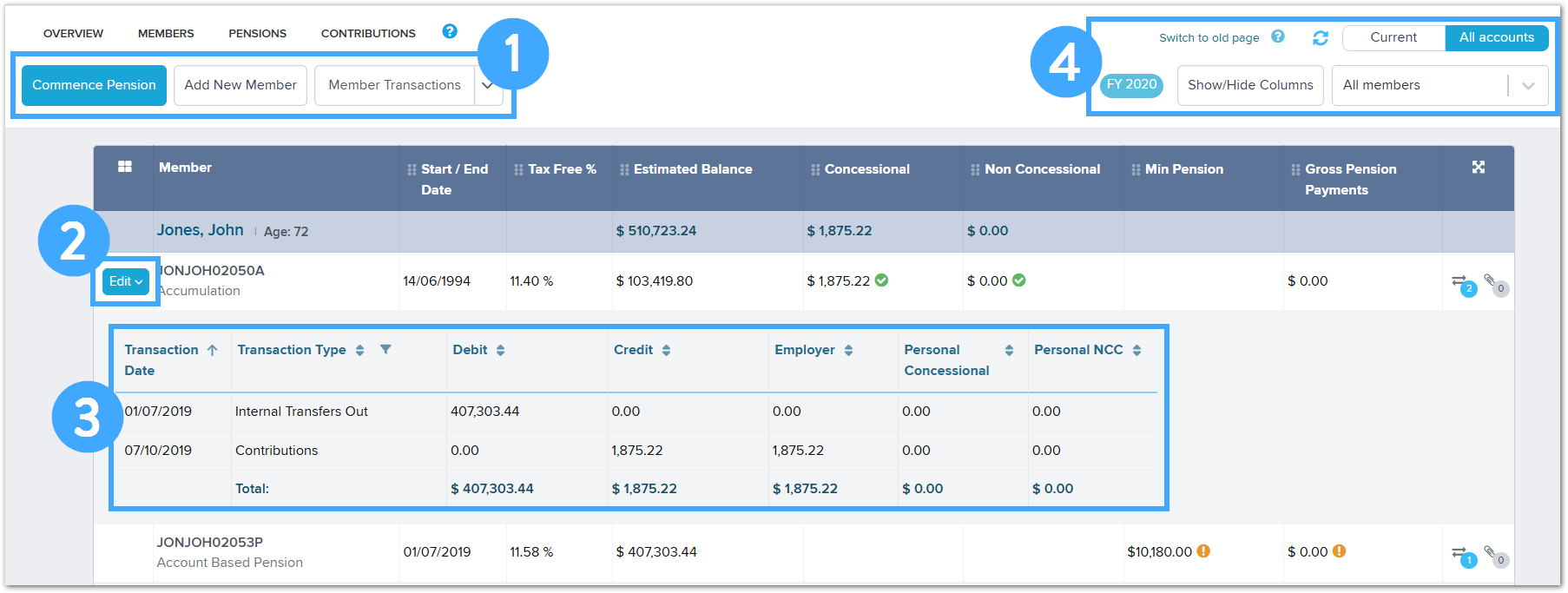 Member Dashboard – Simple Fund 360 Knowledge Centre